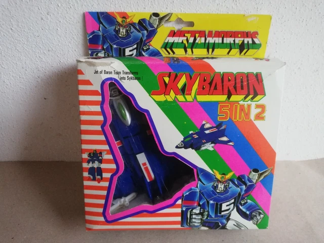 TRANSFORMERS METAMORPHS SKYBARON 5 in 2 Jet KO Bootleg Knock-Off Taiwan ...