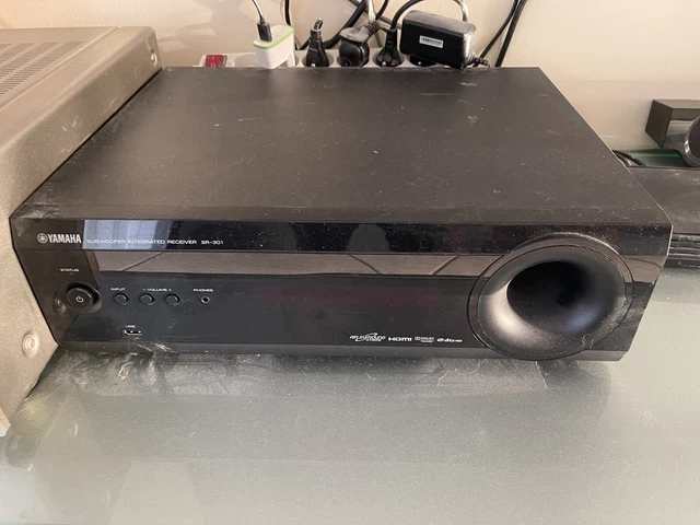 BARRE DE SON Amplificateur Yamaha Subwoofer Integrated Receiver SR-301 ...