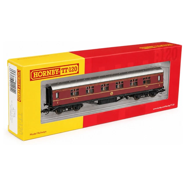 HORNBY TT:120 LMS 57ft Corridor First Class Coach £43.99 - PicClick UK