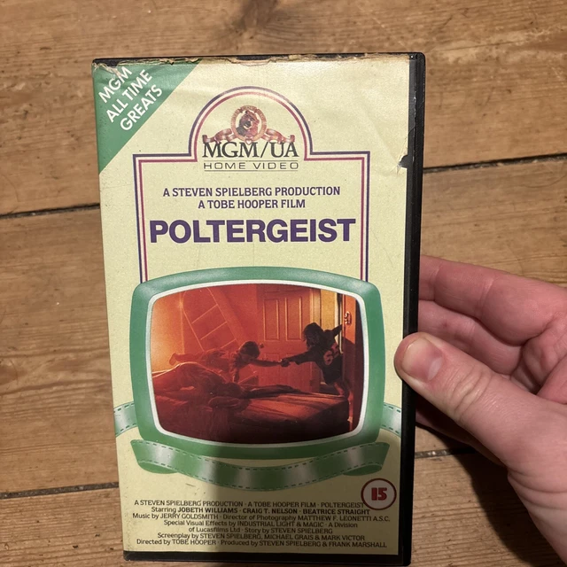 POLTERGEIST VHS (1982) - RARE Horror Video Cassette Tape VHS £2.00 ...