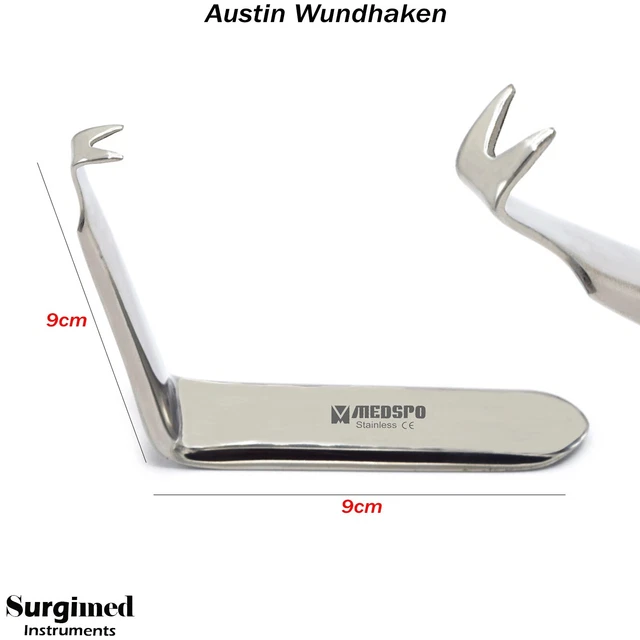 ORALCHIRURGIE AUSTIN WANGENHALTER Wundhaken Lippen Zahnarzt Instrumente ...