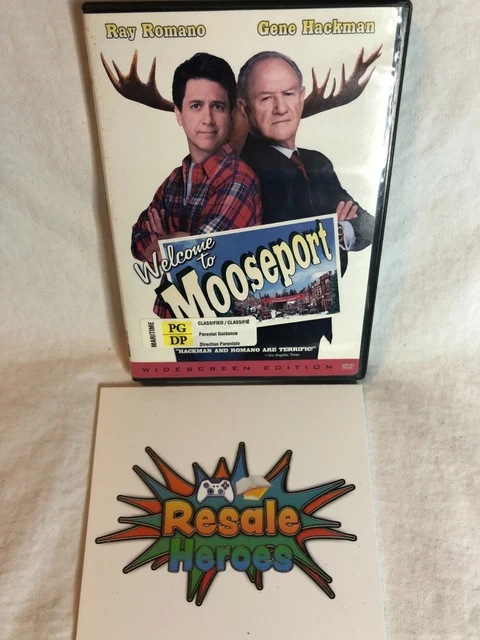 WELCOME TO MOOSEPORT DVD Widescreen 2004 Gene Hackman, Ray Romano $5.95 ...