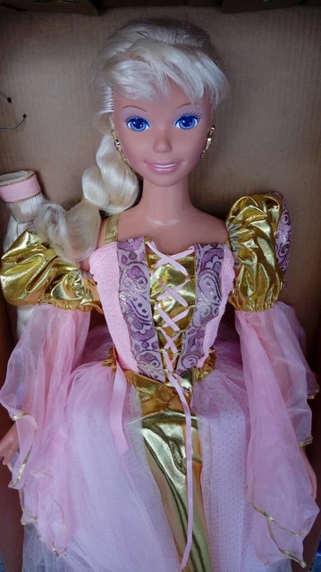 Xxl Barbie My Size Barbie Rapunzel 1 Meter £25759 Picclick Uk
