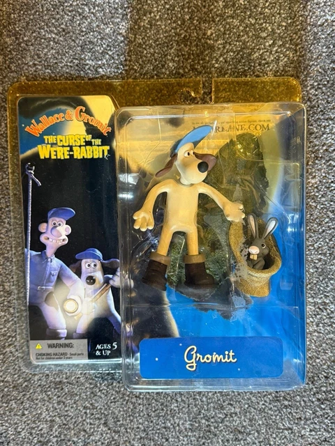 MCFARLANE TOYS WALLACE Gromit Curse of The Were-Rabbit Action Figure ...