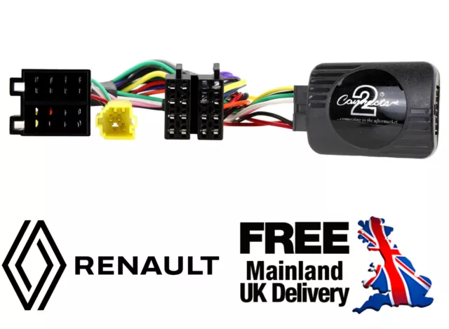 CONNECTS2 CTSRN012.2 STEERING Wheel Control Stalk Interface For Renault ...