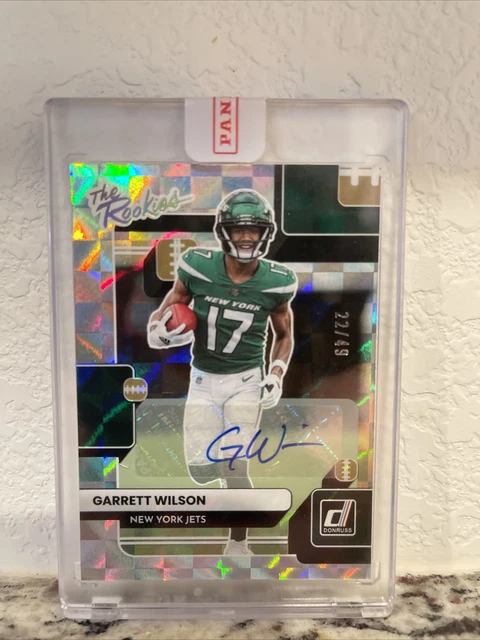 GARRETT WILSON DONRUSS The Rookies Auto /49 Rookie Card RC New York ...