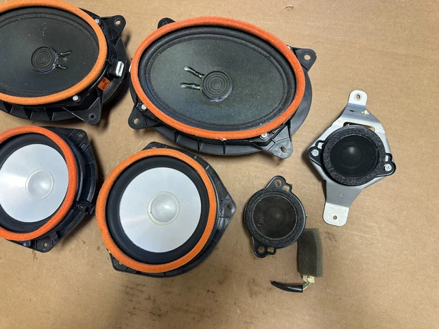 2014-2018 SUBARU FORESTER Harman Kardon Speaker Set Front Rear Tweeter ...