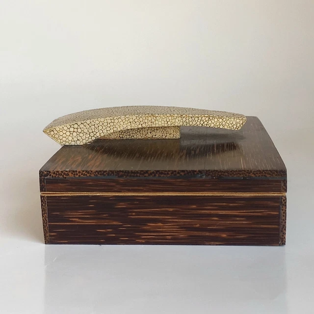 AUGOUSTI R & Y et Aude Cardinale creation Paris - boite coffret trinket ...