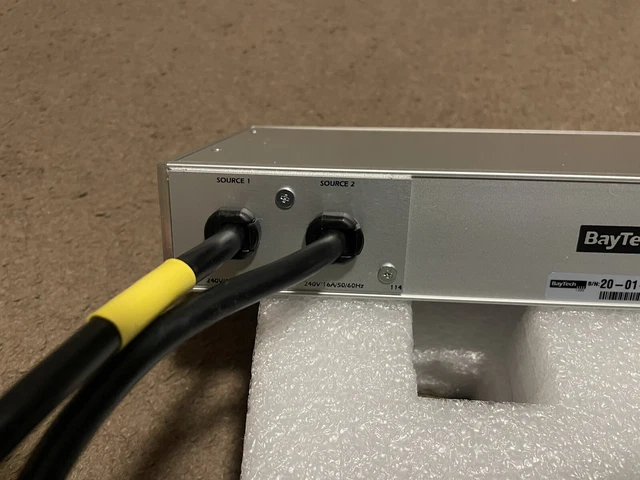 BAYTECH ATS12A 10 amp 230 vac c20 automatic transfer switch £25.99 ...