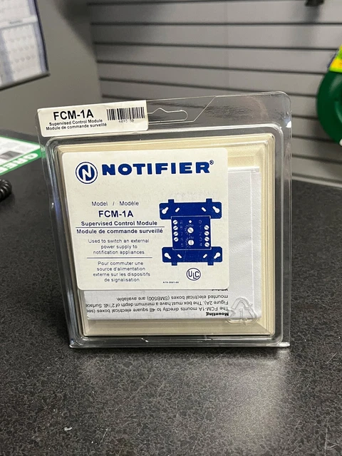 NOTIFIER FCM-1A SUPERVISED Control Module NIB $65.00 - PicClick CA