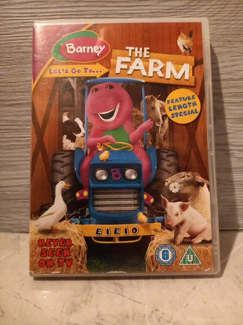 BARNEY: LET'S GO To The Farm [DVD] £5.07 - PicClick UK