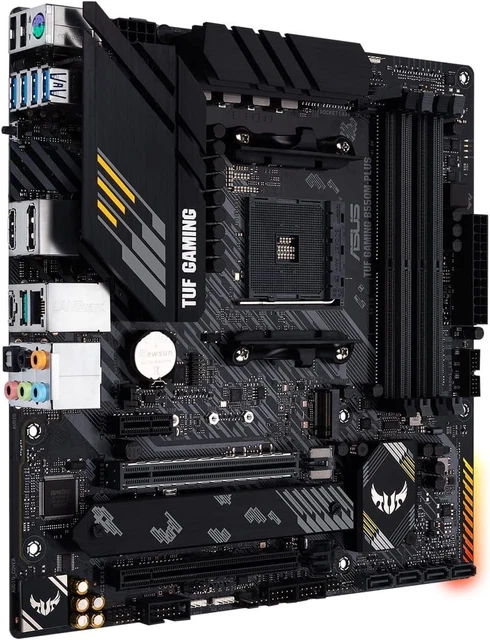 ASUS TUF GAMING B550M-PLUS Motherboard Socket AM4/B550/DDR4/S-ATA 600 ...