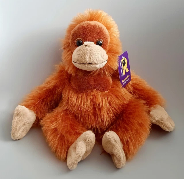 RAVENSDEN 10& SITTING Orangutan Soft Toy/Plush: Ape, Monkey: New with ...