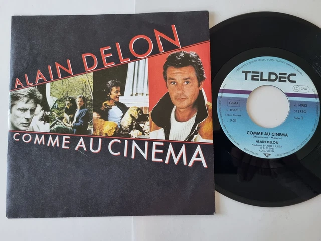 ALAIN DELON - Comme au cinema 7'' Vinyl Germany EUR 15,99 - PicClick FR
