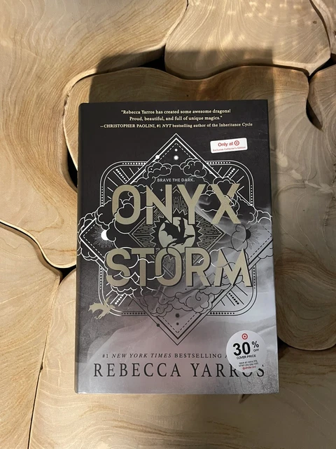 ONYX STORM - Deluxe Limited Edition TARGET EXCLUSIVE Hardcover FREE ... ONYX STORM - Deluxe Limited Edition TARGET EXCLUSIVE Hardcover FREE ...