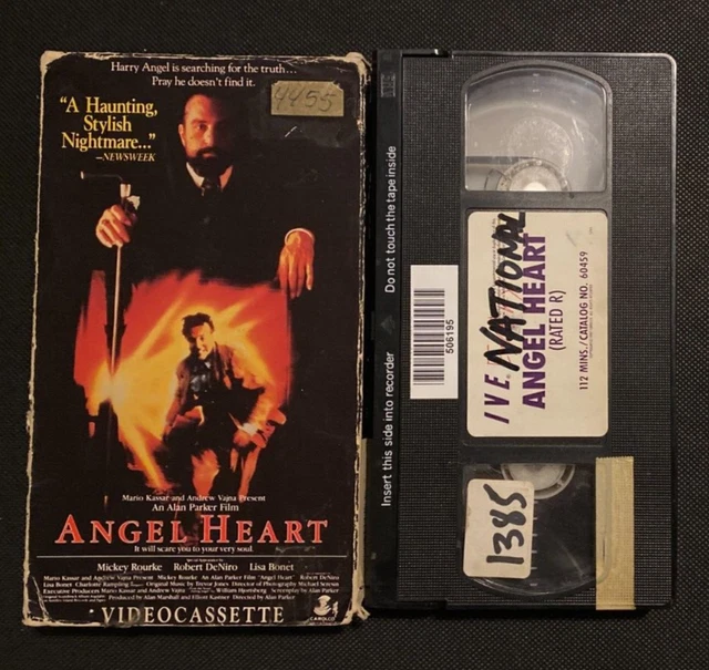 VHS ANGEL HEART 80's Horror Mystery Mickey Rourke Robert De Niro Lisa Bonet £1.89 - PicClick UK