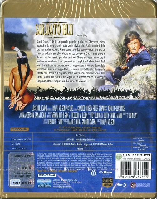 SOLDATO (INDIMENTICABILI) (BLU-RAY) Candice Bergen Peter Strauss (US ...