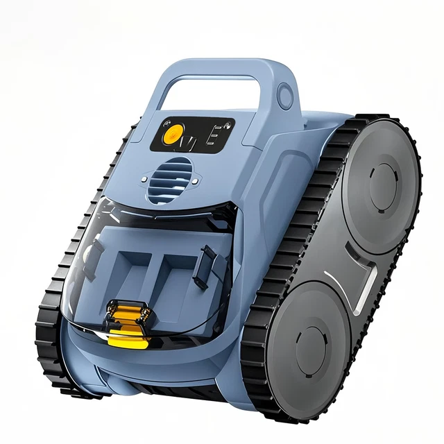 CORDLESS ROBOTIC POOL Cleaner,Wall & Waterline Cleaning,Self-Parking ...