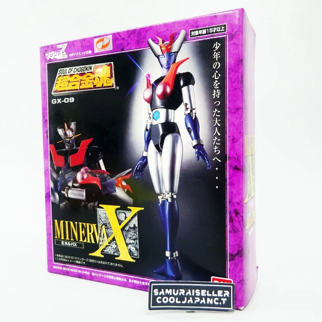 SOUL OF CHOGOKIN GX-09 MINERVA X Action Figure Mazinger Z BANDAI Japan NEW £111.29 - PicClick UK