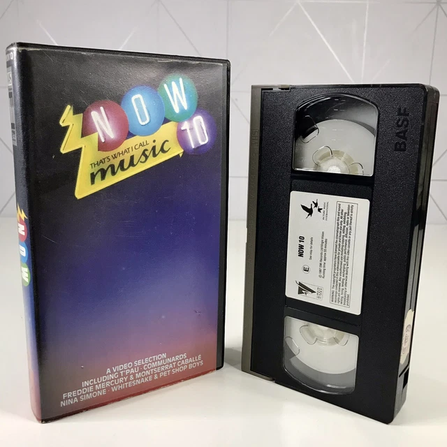 NOW THAT'S WHAT I Call Music 10 VHS Video Tape (1987) £7.99 - PicClick UK