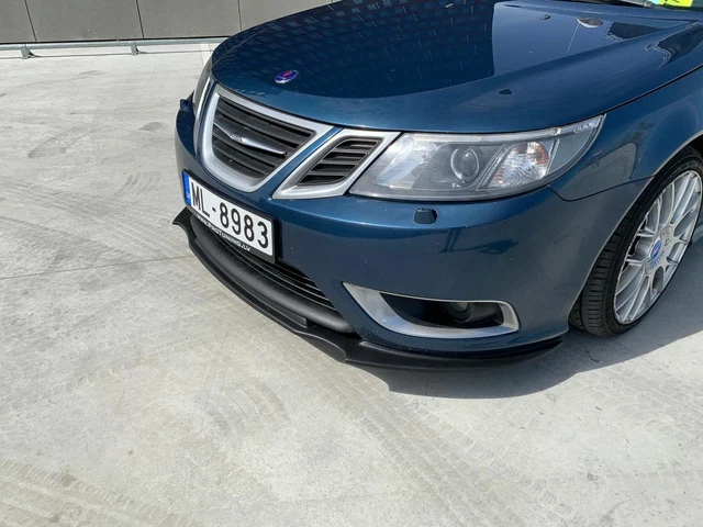 P-PERFORMANCE FRONT BUMPER Spoiler AERO Splitter Lip Chin For SAAB 9-3 ...