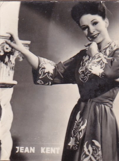 FIGURINA ATTORI ANNI '50 JEAN KENT plastificata originale EUR 3,00 ...