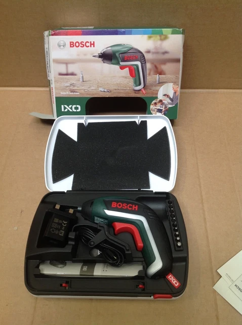 BOSCH IXO CORDLESS Screwdriver 3.6 V Lithium-Ion Battery USB... £28.00 ...