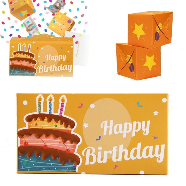 ANNIVERSARY SURPRISE JUMPING Box Cards Pop-Up Explosion Gift Box ...