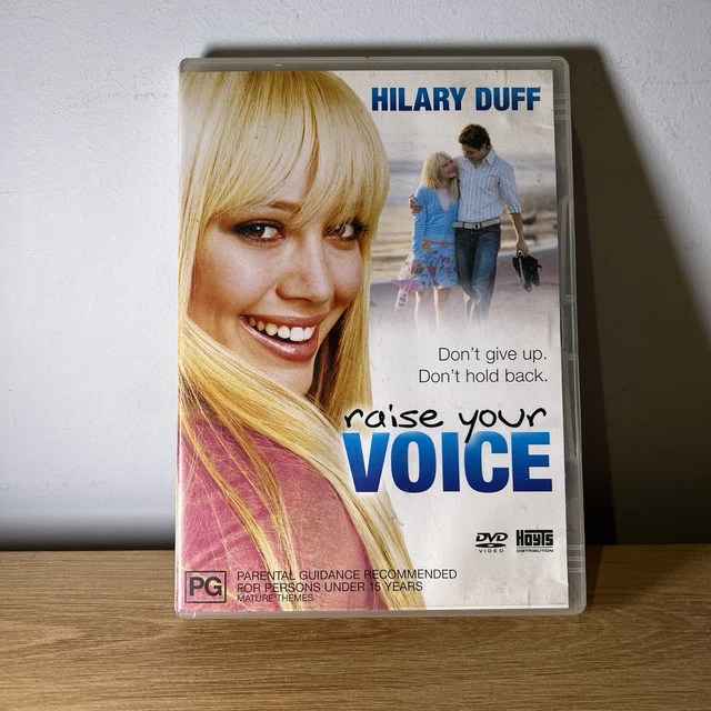 RAISE YOUR VOICE (DVD, 2004) Hilary Duff Region 4 Preowned Like New $9. ...