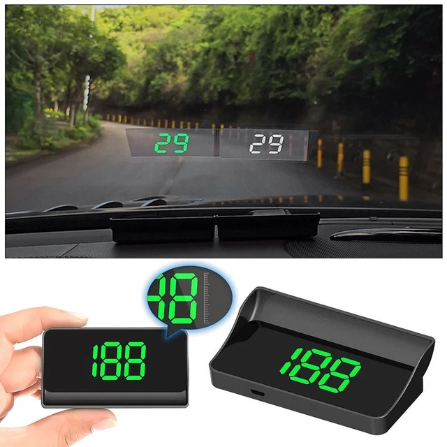 WINDSHIELD PROJECTOR CARS Speedometer KM/H GPS System Universal Car HUD ...