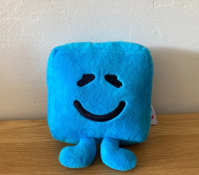 CBEEBIES MR MISTER Maker I Am A Square Blue Shape Plush Soft Toy £12.99 ...