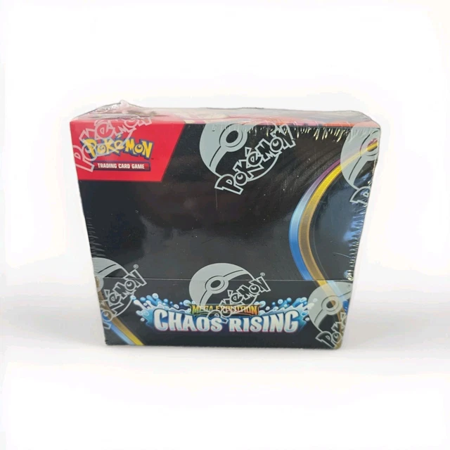 POKÉMON TCG: MEGA Evolution-Chaos Rising Booster Display Box (36 Packs ...