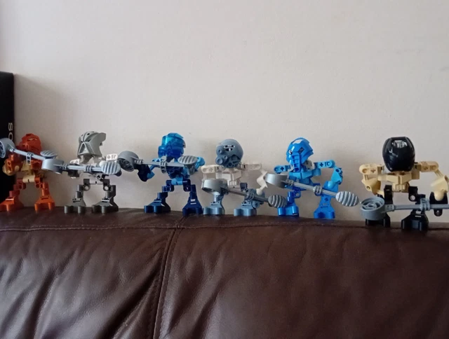 LEGO BIONICLE 2003 Mata Nui Matoran 8581 8582 8583 8584 8585 8586 Set ...