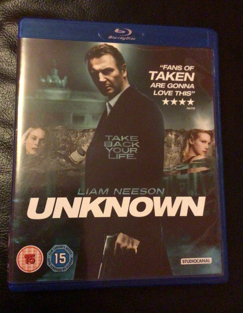 BLUE RAY DVD, “ Unknown” Starring Liam Neeson. £1.50 - PicClick UK