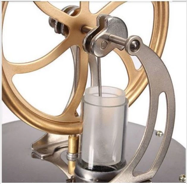 KIDS SCIENCE TOY Small Mini Model Kinetic Hot Air Stirling Engine Motor ...