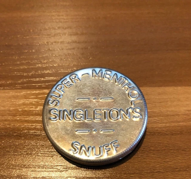 SINGLETONS SNUFF SUPER-MENTHOL Schnupftabakdose EUR 5,00 - PicClick DE