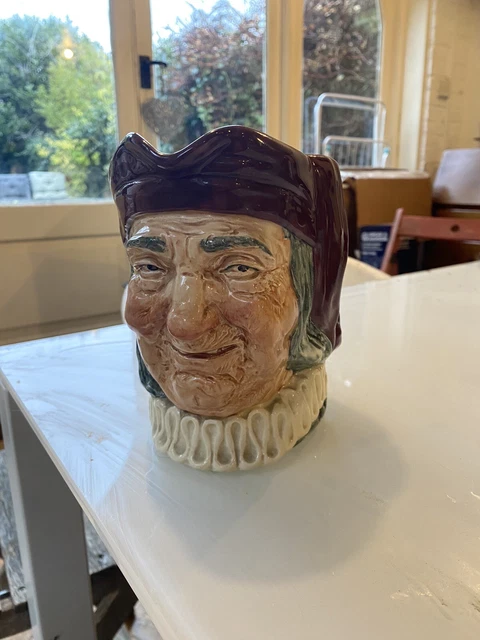 ROYAL DOULTON LARGE Character Toby Jug Simon The Cellarer D5504 Charles ...