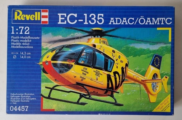 REVELL 1/72 SCALE Eurocopter EC-135 ADAC/ÖAMTC - helicopter kit 1:72 £ ...