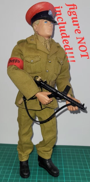 VINTAGE ACTION MAN MP 1st issue British Military Police Uniform ONLY. £ ...