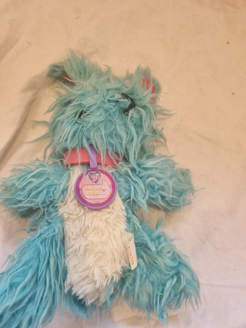 BLUE SCRUFF A luvs teddy bear plush toy gift dog cat £7.58 - PicClick UK