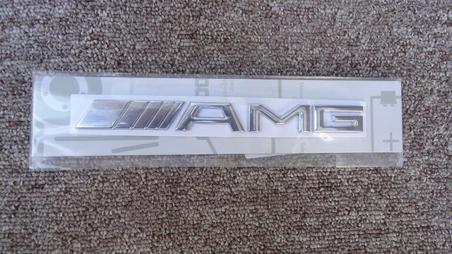 MERCEDES-BENZ SLC SLK Slr Sls-Amg Genuine *Amg* Rear Boot 3D Badge ...