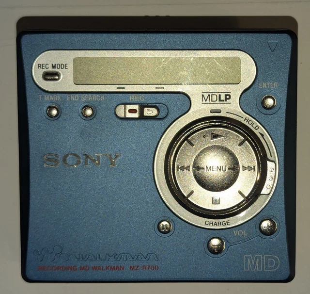 SONY WALKMAN MD Portable Minidisc Recorder - MZ-R700 - Très bon état ...