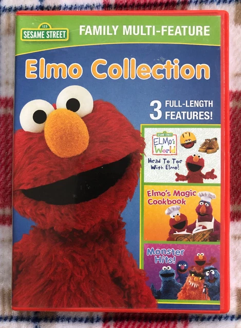 SESAME STREET: ELMO COLLECTION/1-2-3 COUNT WITH ME | 2 DVD Lot, No ...