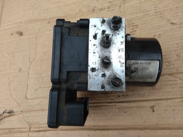 MERCEDES W204 C-CLASS ABS ESP Pump ECU Control Unit A2045455132 10.0212 ...