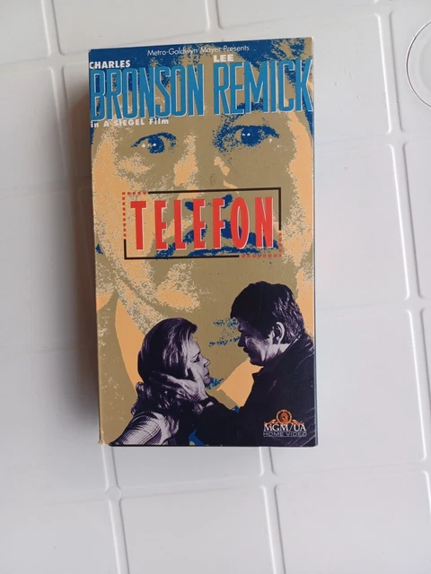 VINTAGE CASSETTE VIDÉO VHS film Telefon acheté à Londres en anglais ...