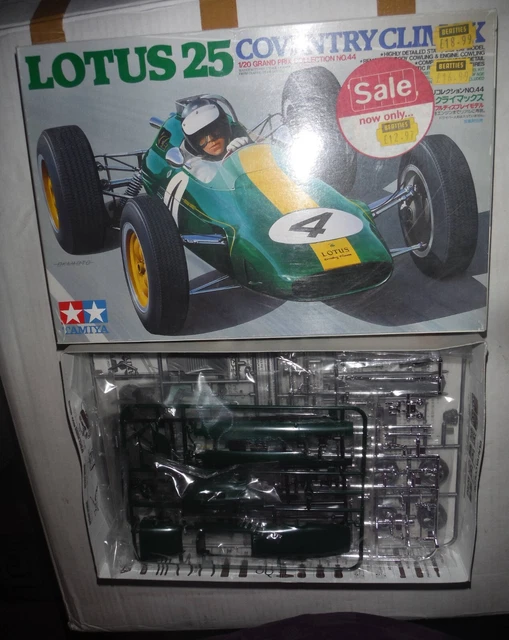 TAMIYA 1/20 SCALE Lotus 25 Coventry Climax Plastic Model Kit £49.99 ...