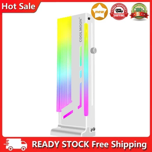 CM-GH2 GRAPHICS CARD Bracket Vertical 5V ARGB GPU Holder (White) £13.43 ...
