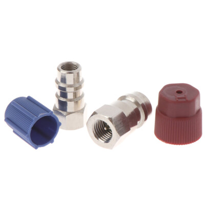 R-12 TO R-134A Retrofit Conversion Adapter Fitting 1/4 SAE Valves Kits ...