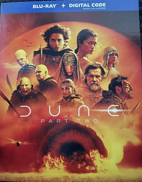DUNE PART TWO (Blu-ray Only) NO Digital Code WITH SLIPCOVER EUR 8,03 - PicClick DE