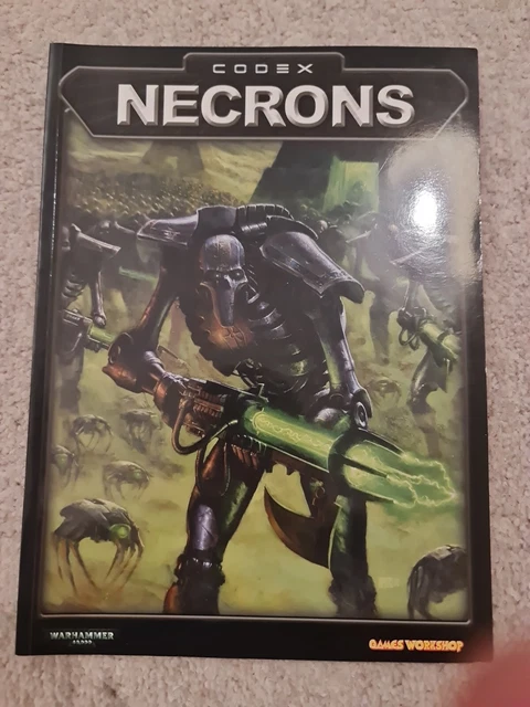 Necron Codex 3Rd Edition FOR SALE! - PicClick UK